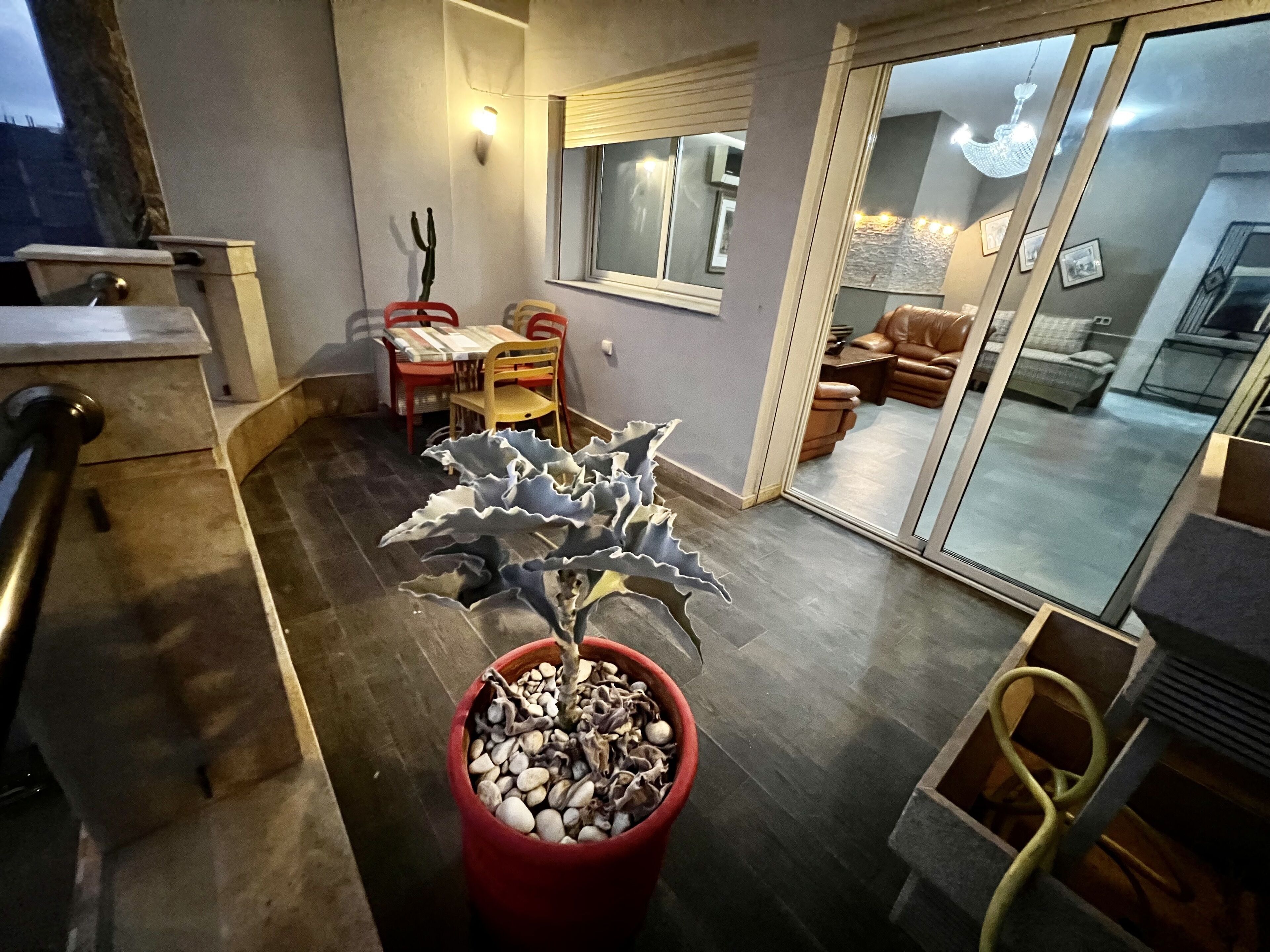 Apartamento Lua de Mel | Terraço/pátio interior