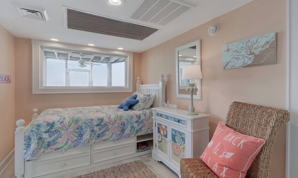 The Sandcastle | Oceanfront with Screened Porch & Direct Beach Access ...