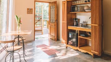 Loft Superior | Cozinha privada | Minifrigorífico, um micro-ondas, uma cafeteira/bule, uma torradeira