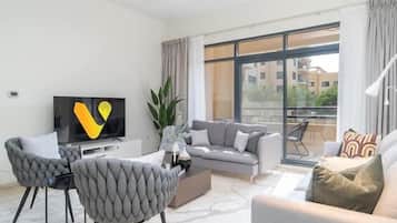 Smart TV de 65 polegadas com canais por cabo