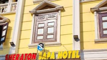 Fachada da propriedade