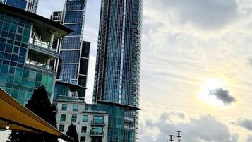 Apartamento, 1 cama Queen e sofá-cama | Fachada