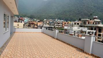 Quarto casal conforto | Terraço/pátio