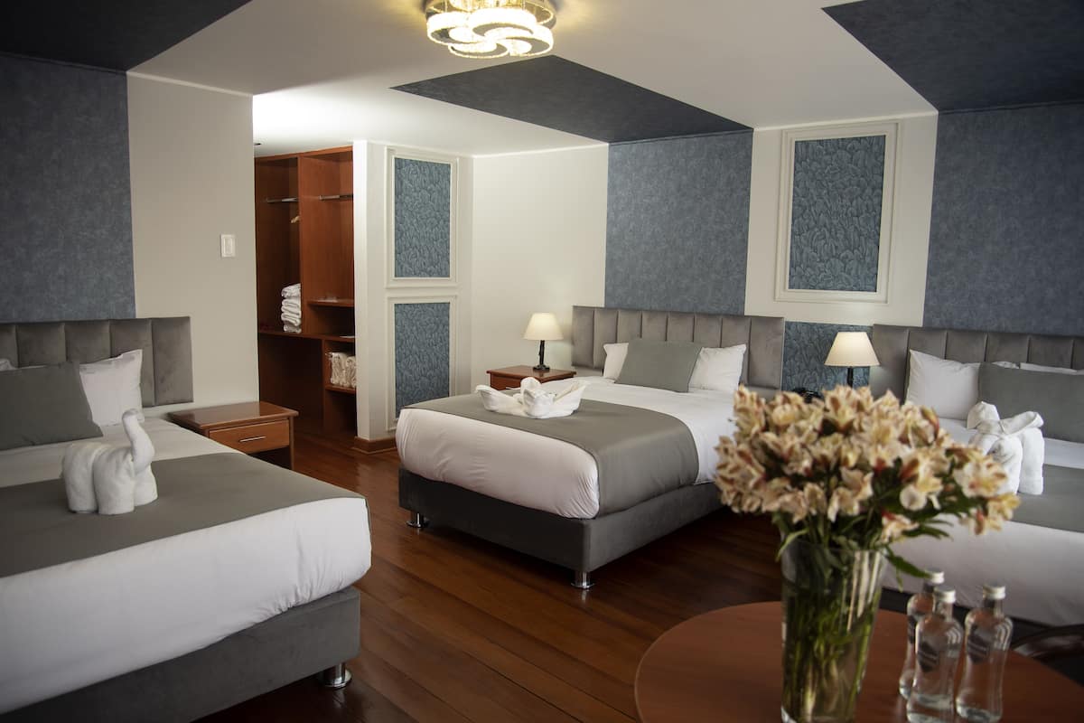 Quarto Triplo | Cofre no quarto, ferro/tábua de engomar, Wi-fi grátis 