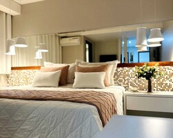 Quarto de Luxo | Roupa de alta qualidade, camas de colchão Select Comfort 