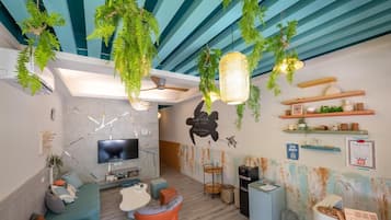 Sala de estar do lobby