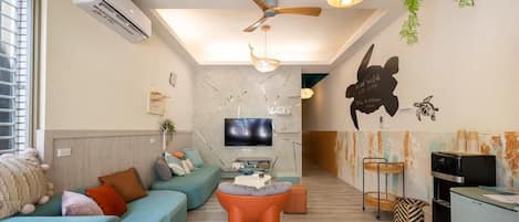 Sala de estar do lobby