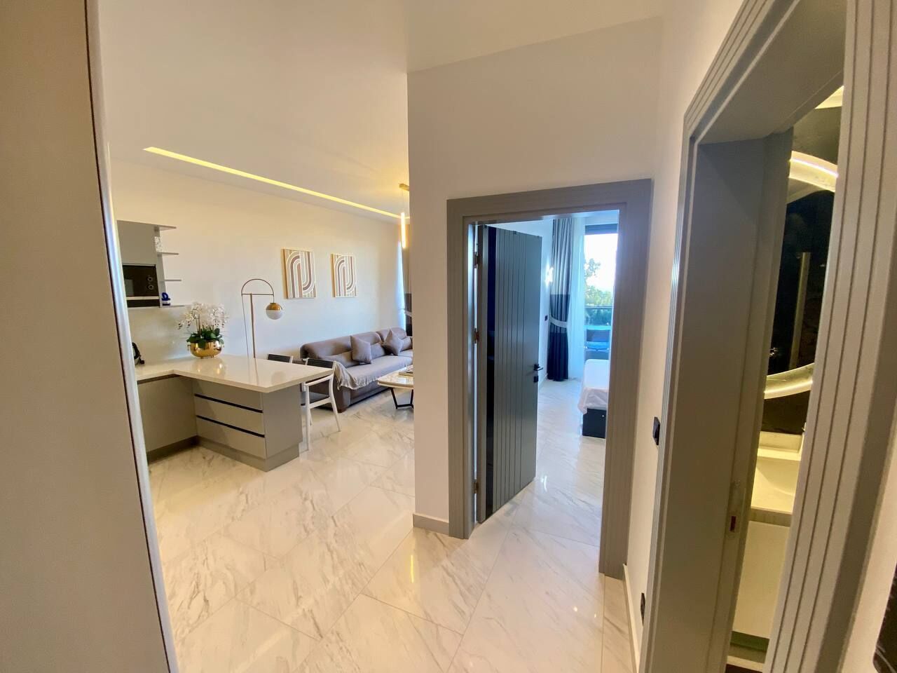 1 Bedroom Apartment In Antalya - Mahmutlar