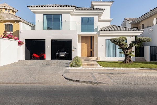 Palm Paradise- 5br Villa - Infinity Pool - Dubaï