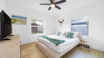 Apartamento Deluxe | 1 quarto, roupa de alta qualidade, camas de colchão viscoelástico