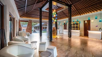 Sala de estar do lobby