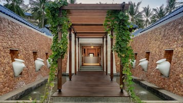 Sala(s) para tratamentos a casais, sauna, banheira de hidromassagem