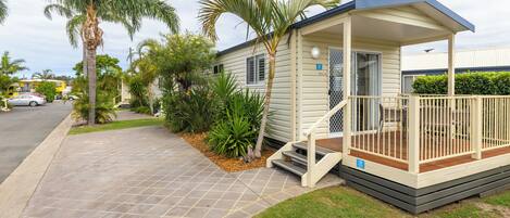 Cabana de Madeira Standard | Terraço/pátio interior