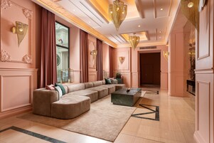 Sala de estar do lobby