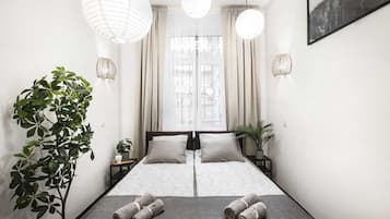 Quarto Duplo ou Twin Standard | Wi-fi grátis, roupa de cama fornecida