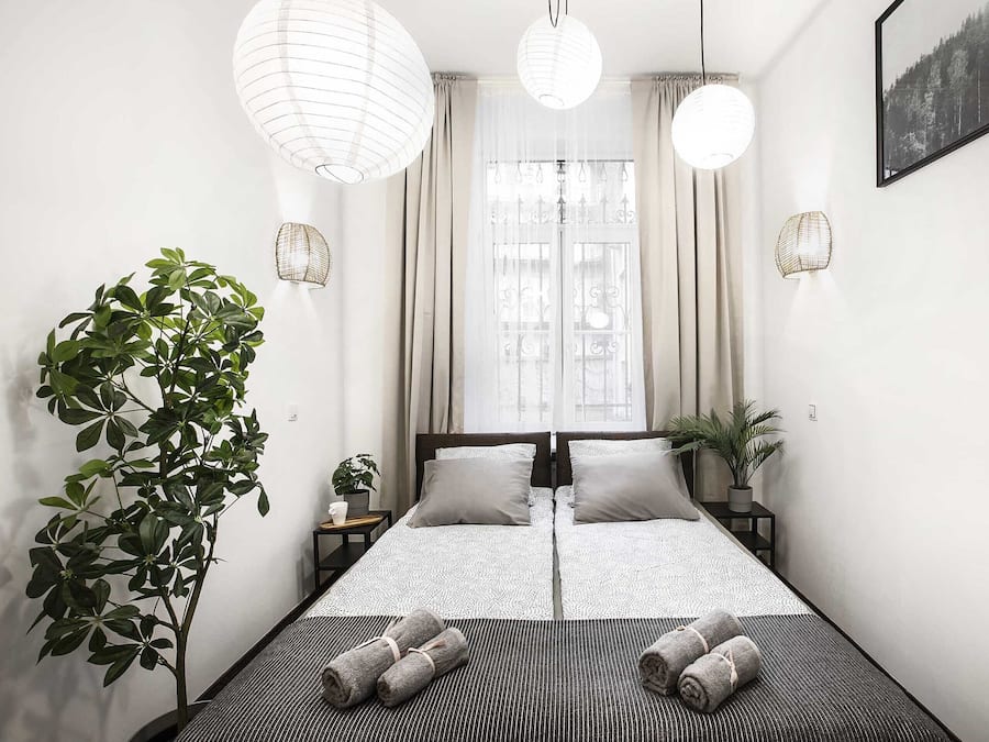 Quarto Duplo ou Twin Standard | Wi-fi grátis, roupa de cama fornecida