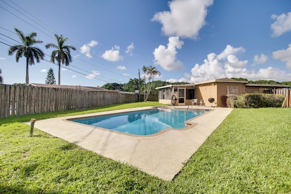 Pets Welcome: Cozy Home W/ Pool In Margate! - Sunrise, FL