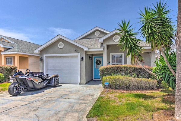 Pcb Retreat W/ Patio & Grill < 1 Mi To Beach! - Panama City Beach, FL