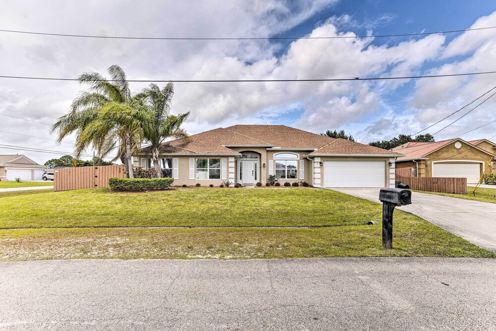 2 Mi To City Center: Spacious Port St Lucie Home! - Caraïbes