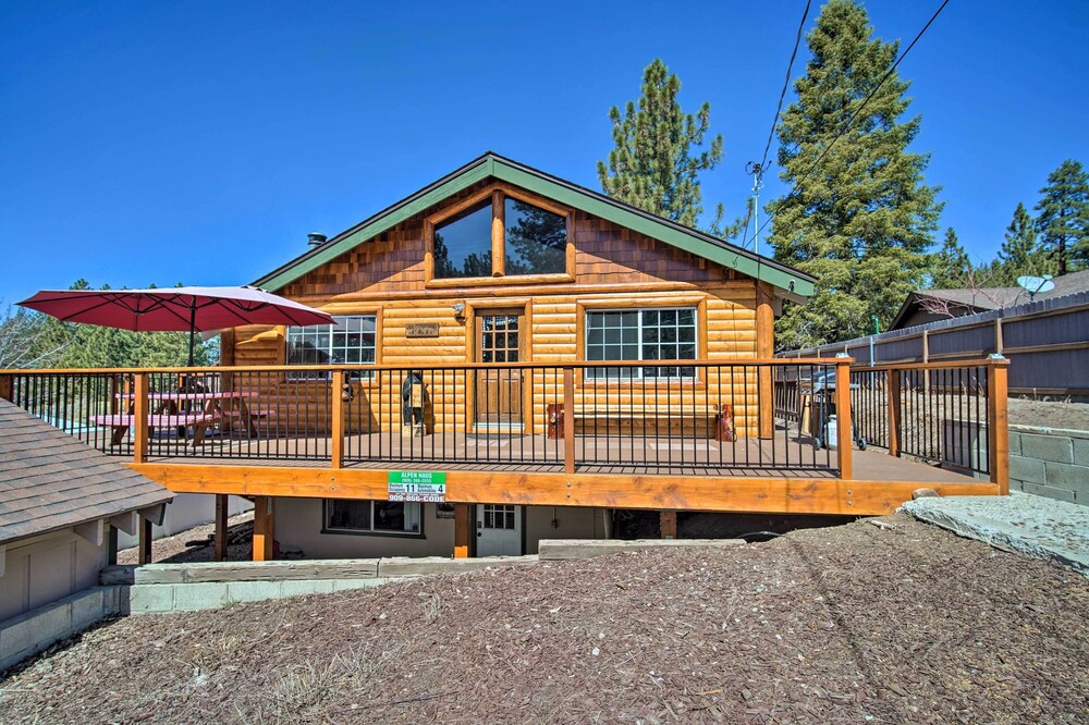 1 Mi To Slopes: Big Bear Lake 'Alpen Haus' W/ Spa - Big Bear Lake, CA