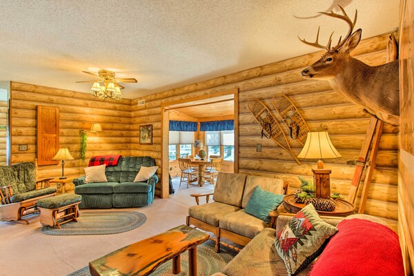 Cozy Lake Nebagamon Cabin 15 Minutes To The Lake! - Brule River State Forest, Brule