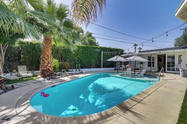 5 Blocks To El Paseo: Palm Desert Casita W/ Pool - The Living Desert Zoo and Gardens, Palm Desert