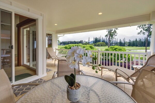 Princeville Condo W/ Mountain & Golf Course Views! - Princeville, HI