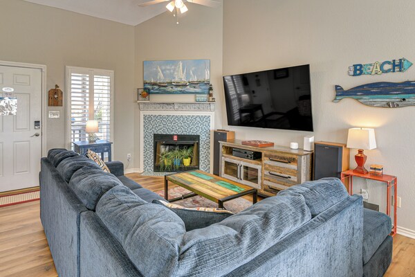 Ocean-view Beach House In Galveston, Dogs Welcome! - Galveston