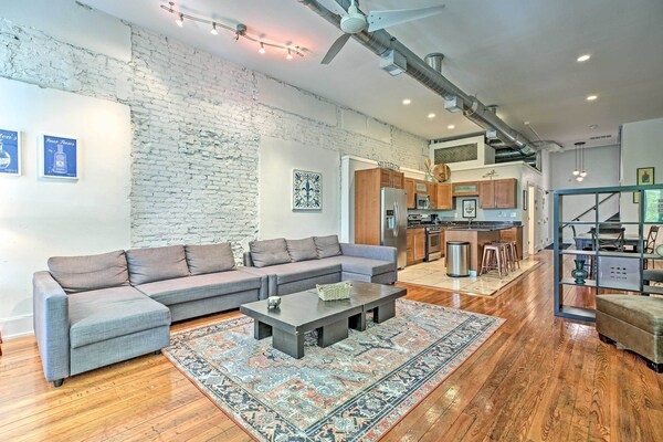 Walk To Dtwn Distilleries: Nulu Art District Loft - KFC Yum! Center