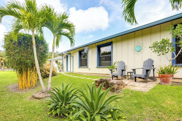 Jupiter Cottage W/ Patio, Gas Grill & Fire Pit! - Florida