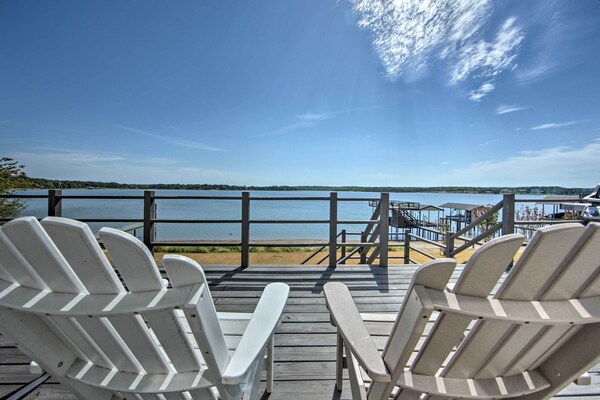 Modern Cedar Creek Lake Retreat W/ Panoramic View! - Purtis Creek State Park, Eustace