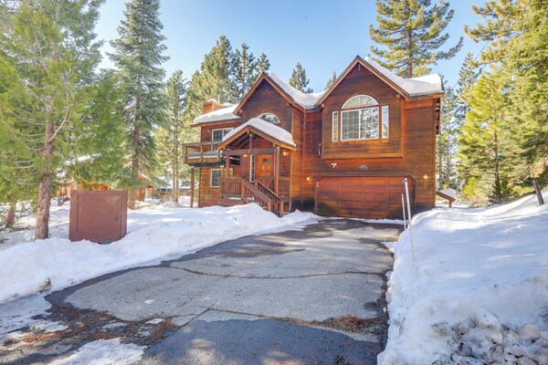 7 Mi To Northstar Resort: Tahoe Vista Family Cabin - North Lake Tahoe, CA