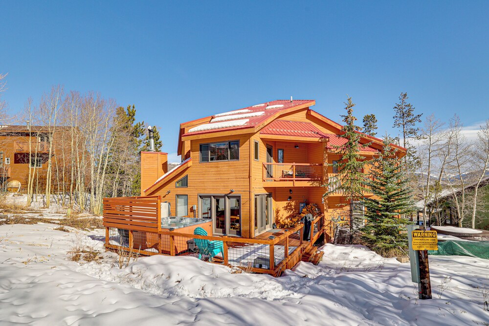 10 Mi To Keystone Resort: Cabin W/ Private Hot Tub - Frisco, CO