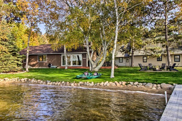 펠리칸 호수에서의 놀라운 펜인슐라 위의 휴가! - 미네소타