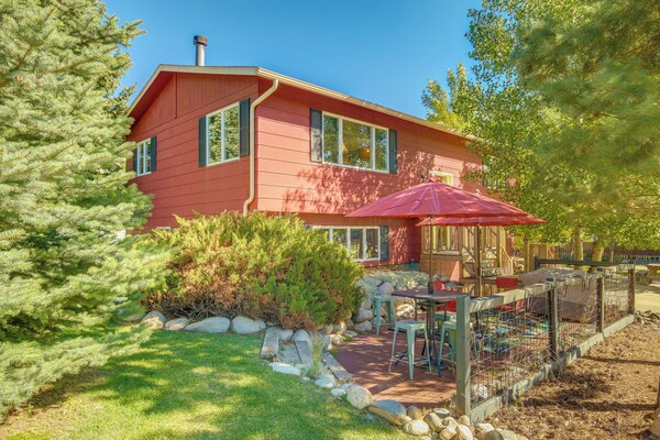 Red Lodge Mountain Home < 7 Miles To Ski Slopes! - Red Lodge, MT