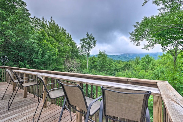 2 Mi To Ski Resort! Beech Mtn Cabin W/ Slope Views - Beech Mountain, NC