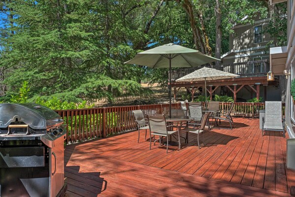 Pine Mountain Lake Haven W/ Spacious Deck! - Groveland, CA