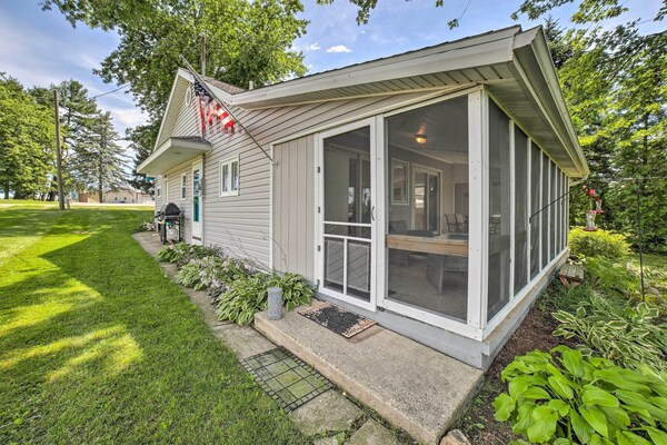 Rome City Waterfront Oasis W/ Beach & Dock! - Chain O’ Lakes State Park, Albion