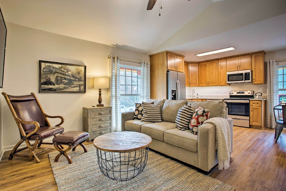 Walk To Main Street Eats: Remodeled Saluda Apt - Saluda, NC