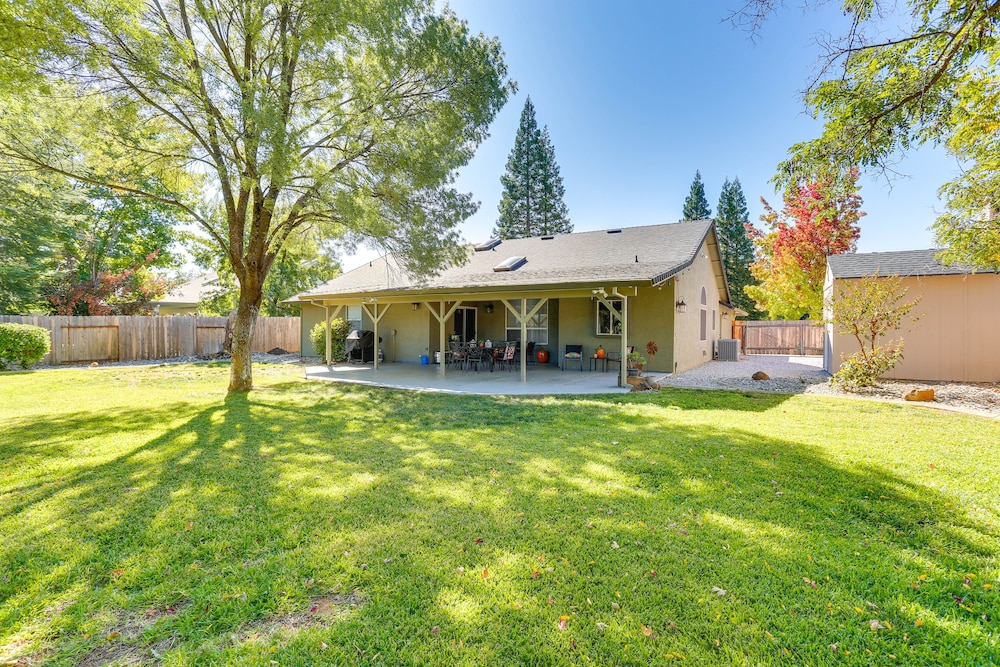 Redding Home W/ Patio Near Fishing! - Redding, CA