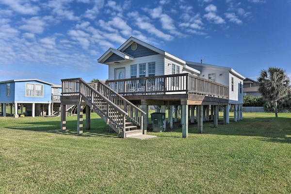 Steps To Beach! 'Surf Cottage' In Galveston - Galveston