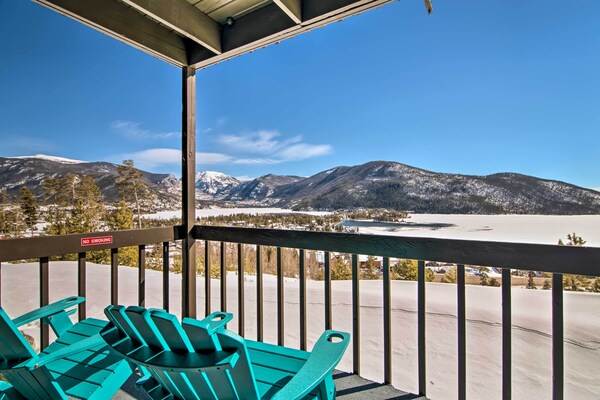 Grand Lake Condo: Best Lake View + Panoramic Deck - Grand Lake, CO