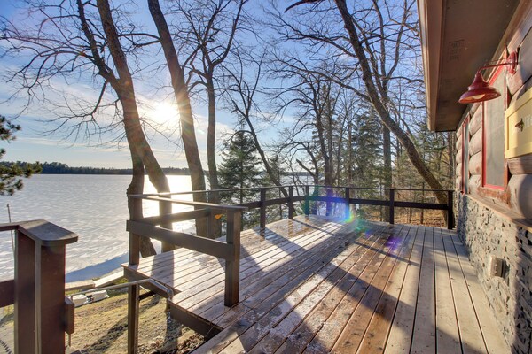 Cozy Cabin W/ Private Dock On Fifth Crow Wing Lake - Nevis, MN