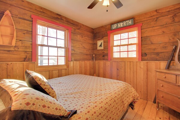 Cozy Cabin W/ Private Dock On Fifth Crow Wing Lake - Nevis, MN