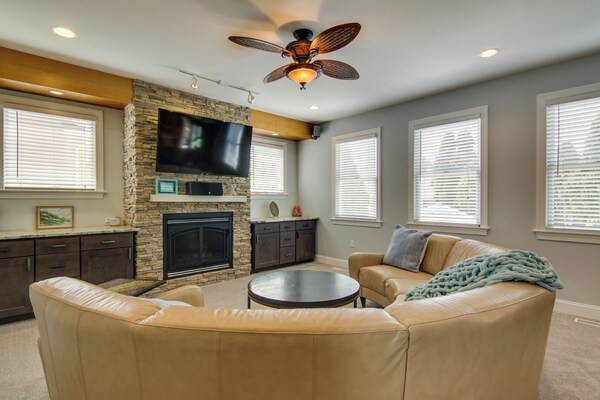 Ocean City Home W/ Fire Pit & Grill: Walk To Beach - Ocean City, MD