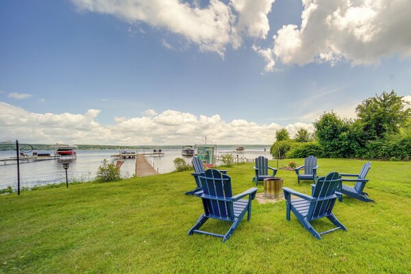 Lakefront Mayville Cottage W/ Dock & Grill! - Chautauqua, NY