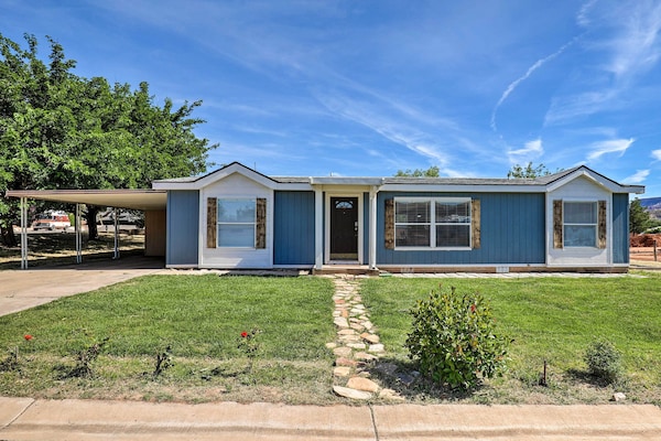 La Verkin Home W/ Yard, Covered Patio & Grill - Utah