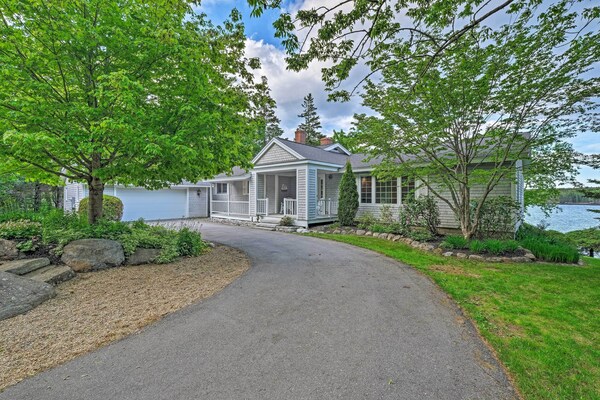 Lovely Waterfront Owls Head Home W/ Own Beach - Vinalhaven