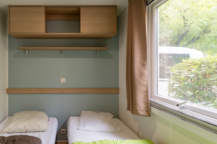 Caravan 'Midi - Mobil Home 6-8 Pers' Con Terrazza E Giardino In Comune - Salavas