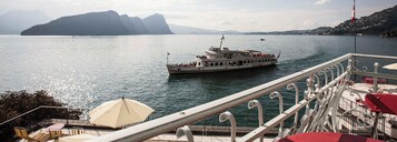 Quarto Superior, varanda, vista para o lago | Vista do quarto